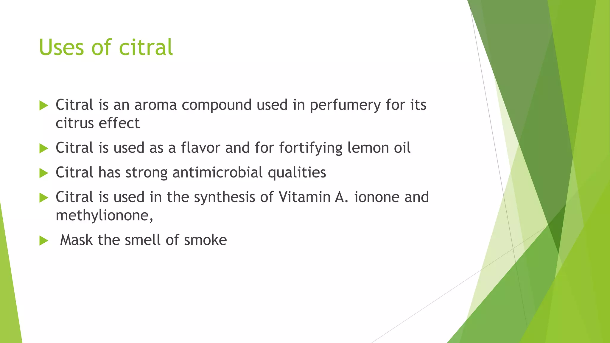 Citral | PPTX