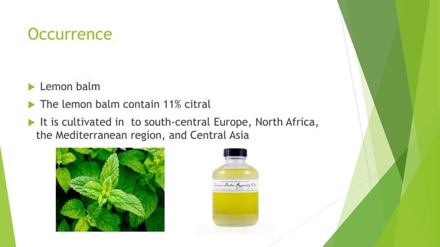 Citral | PPTX | Perfume and Fragrance | Beauty