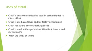 Citral | PPTX