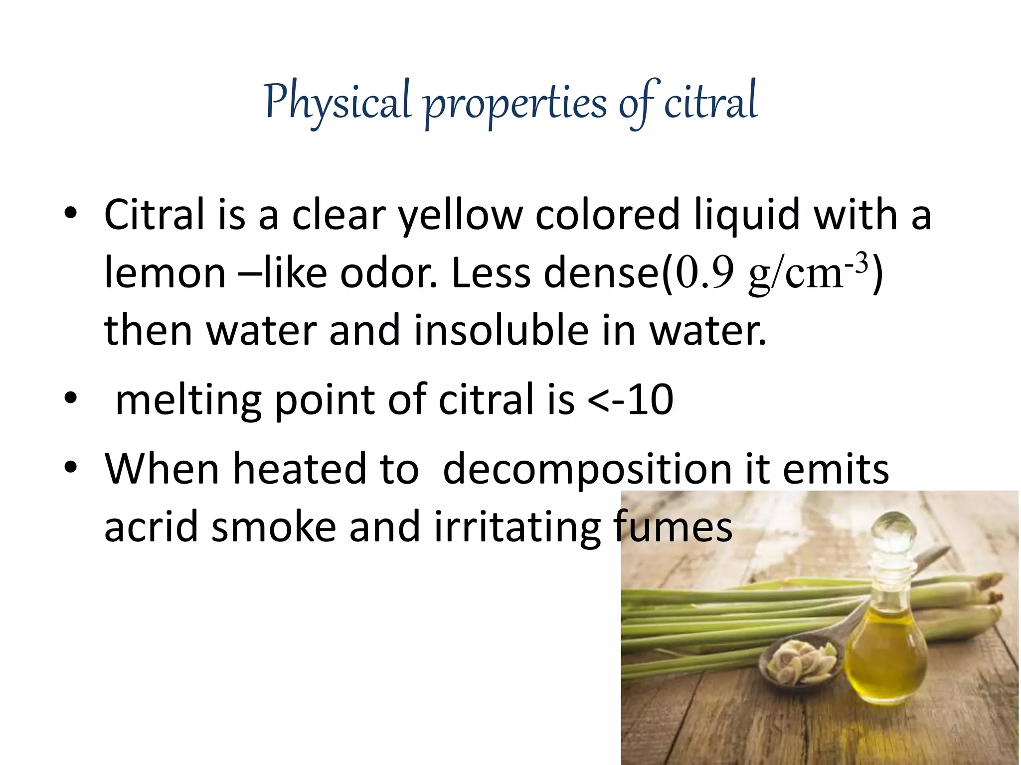 Citral | PPTX