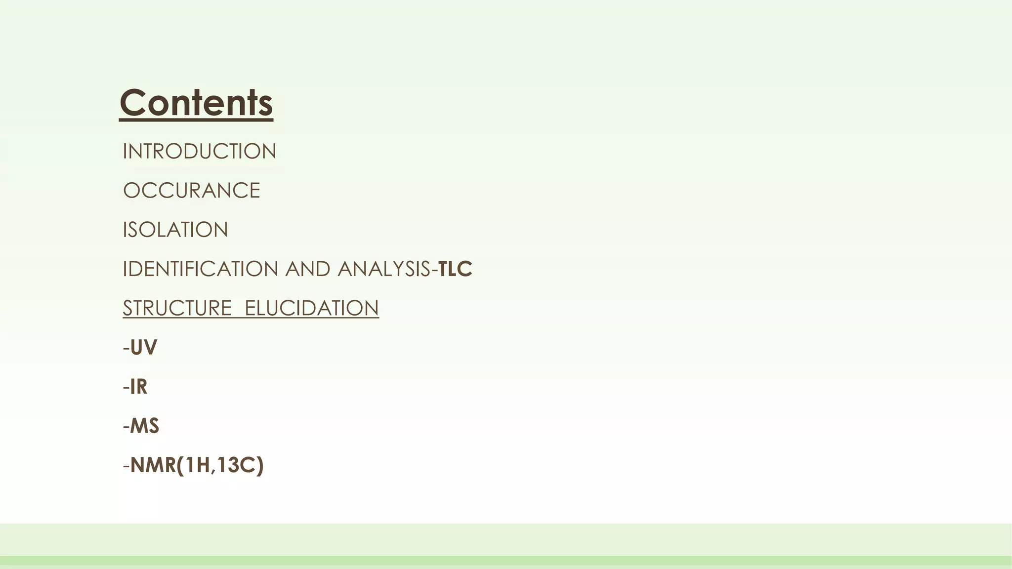 Citral - isolation,identification and structure elucidation | PDF