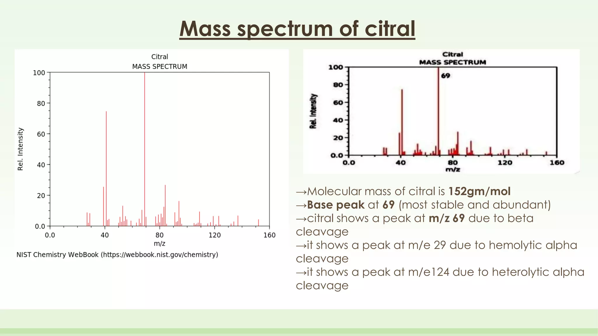 Citral - isolation,identification and structure elucidation | PDF
