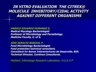 Citrex 0610 I En Revised Spa 1 Citrex Mic Mbc | PPT