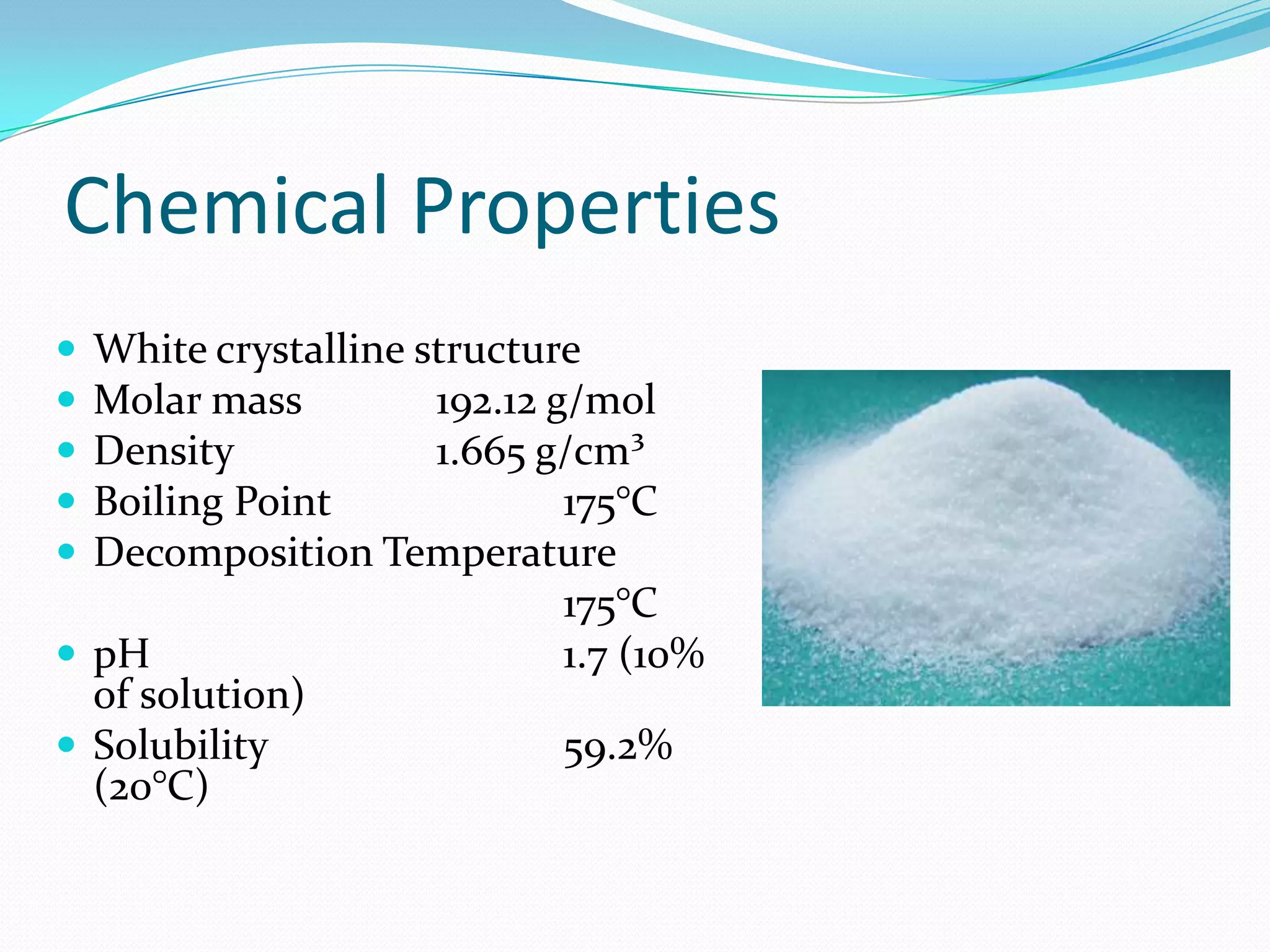 Citric acid chem1090 vlog | PPTX