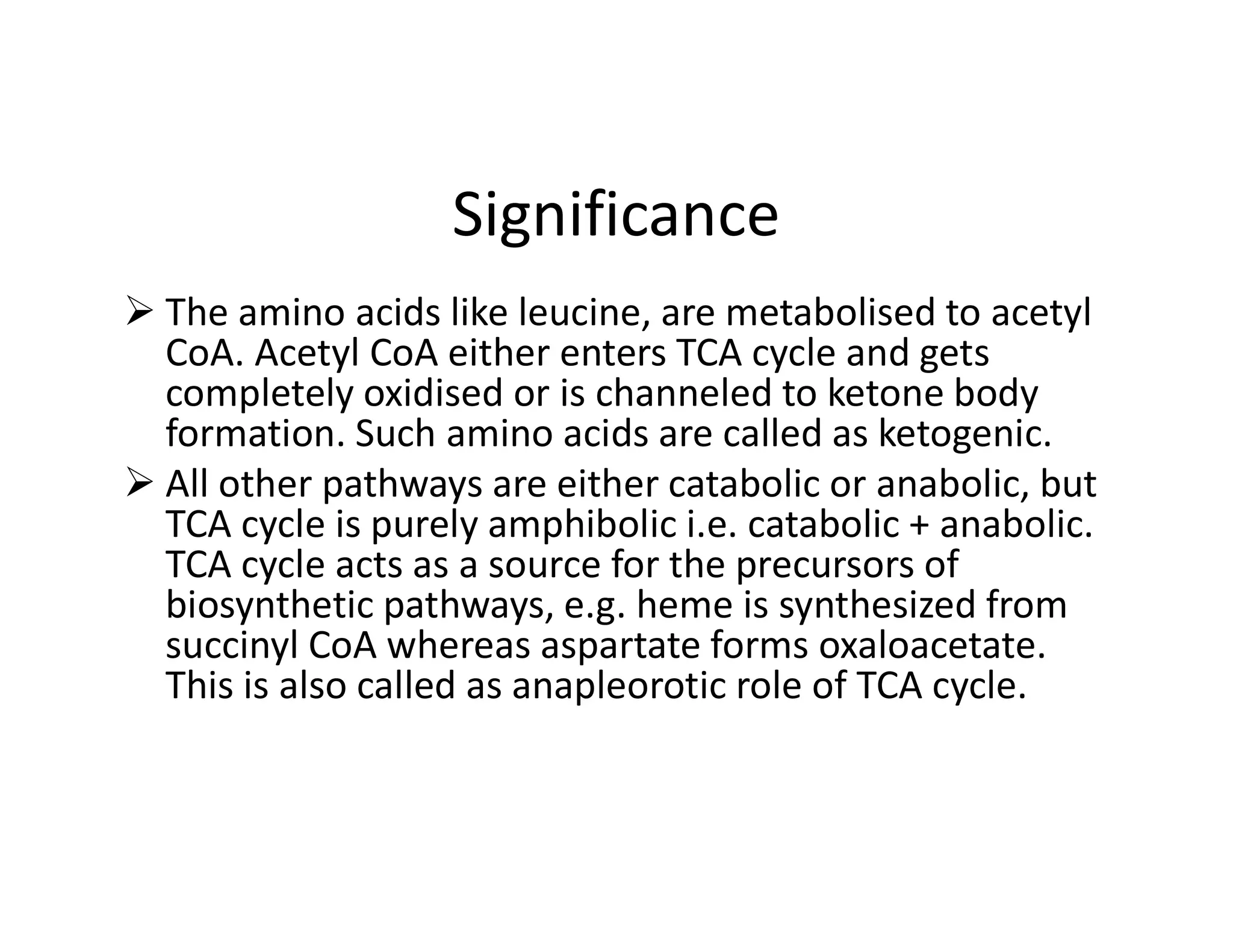 Citric Acid Cycle | Krebs Cycle | TCA cycle | PPT