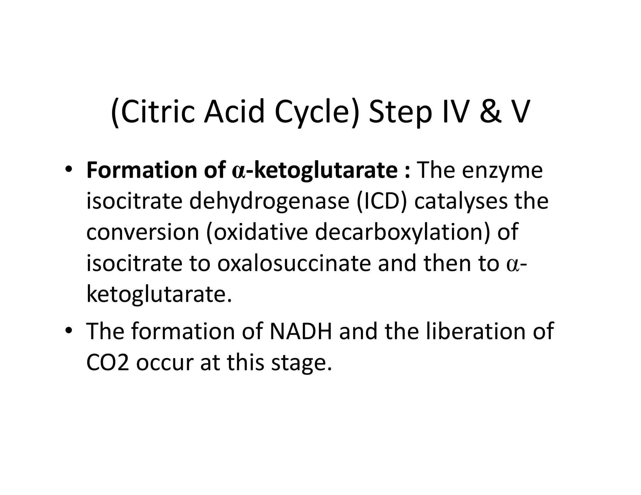 Citric Acid Cycle | Krebs Cycle | TCA cycle | PPT