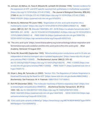 Citric acid cycle - describe by Ganga Kh | PDF