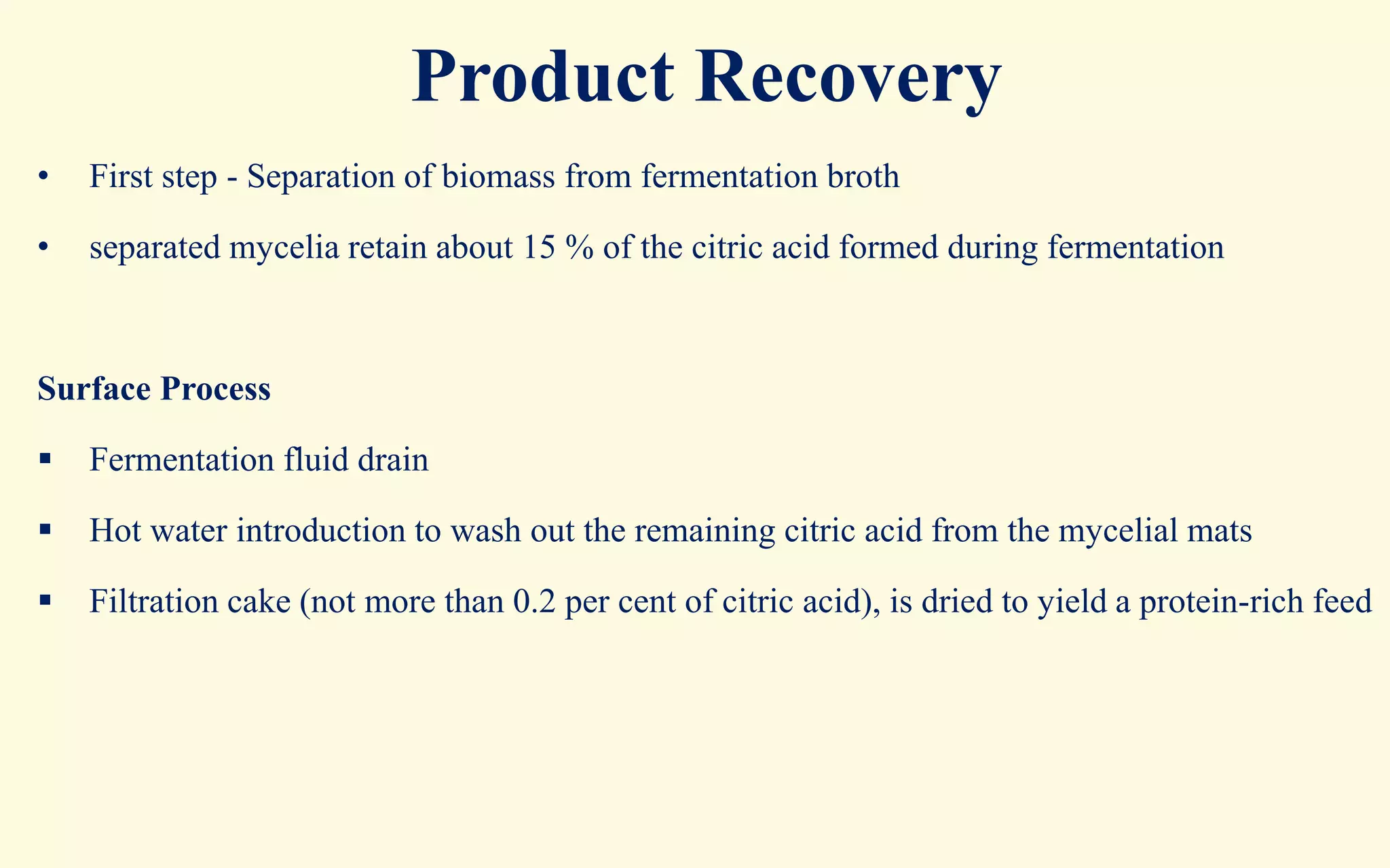 Citric acid production | PPTX