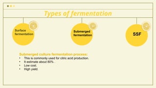 Citric acid production and application and uses | PPTX