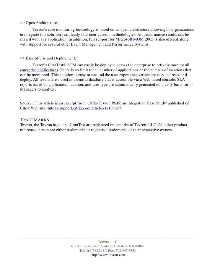 Citrix Monitoring - How To Deal With Challenges?