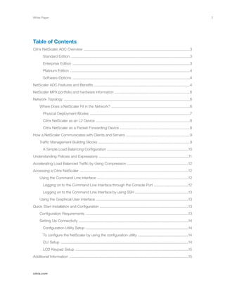 Citrix Netscaler Deployment Guide | PDF | Computer Networking | Computing