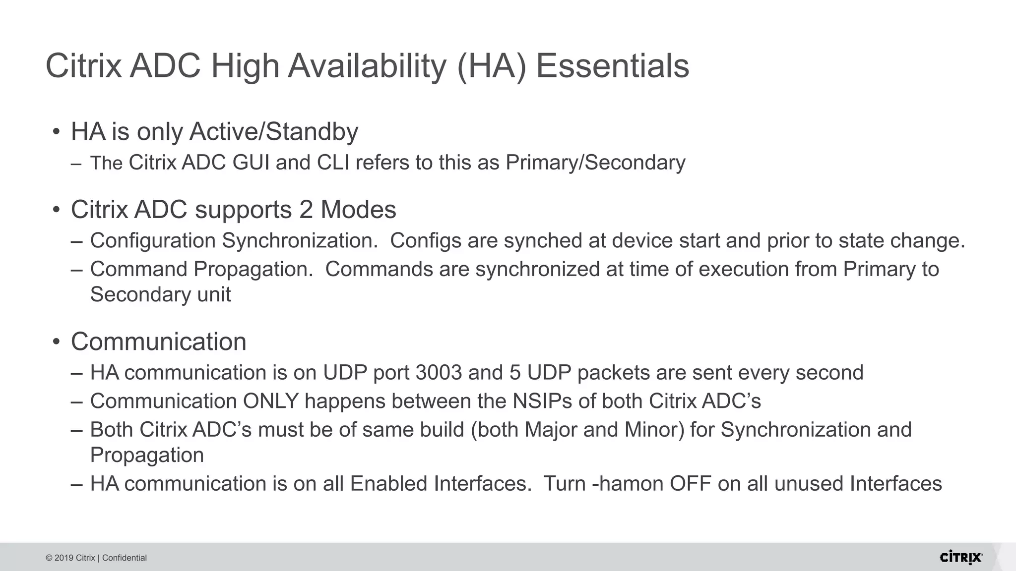 Citrix adc technical overview | PPTX