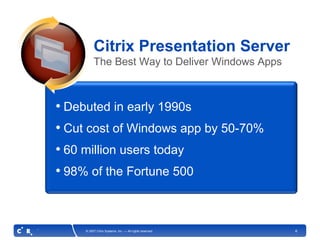 Citrix app delivery2 | PPT | Computer Networking | Computing