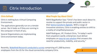 Quick Guide To CITRIX: An Overview | PDF