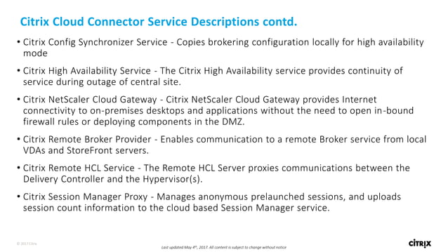 Citrix Cloud - Architecture Diagrams.pptx | Cloud Computing | Internet