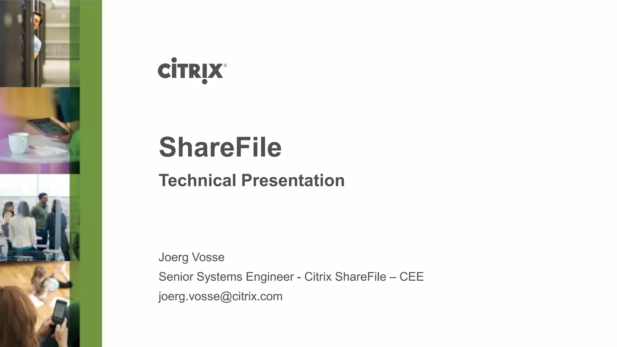 Citrix Day 2014: ShareFile Enterprise | PPT