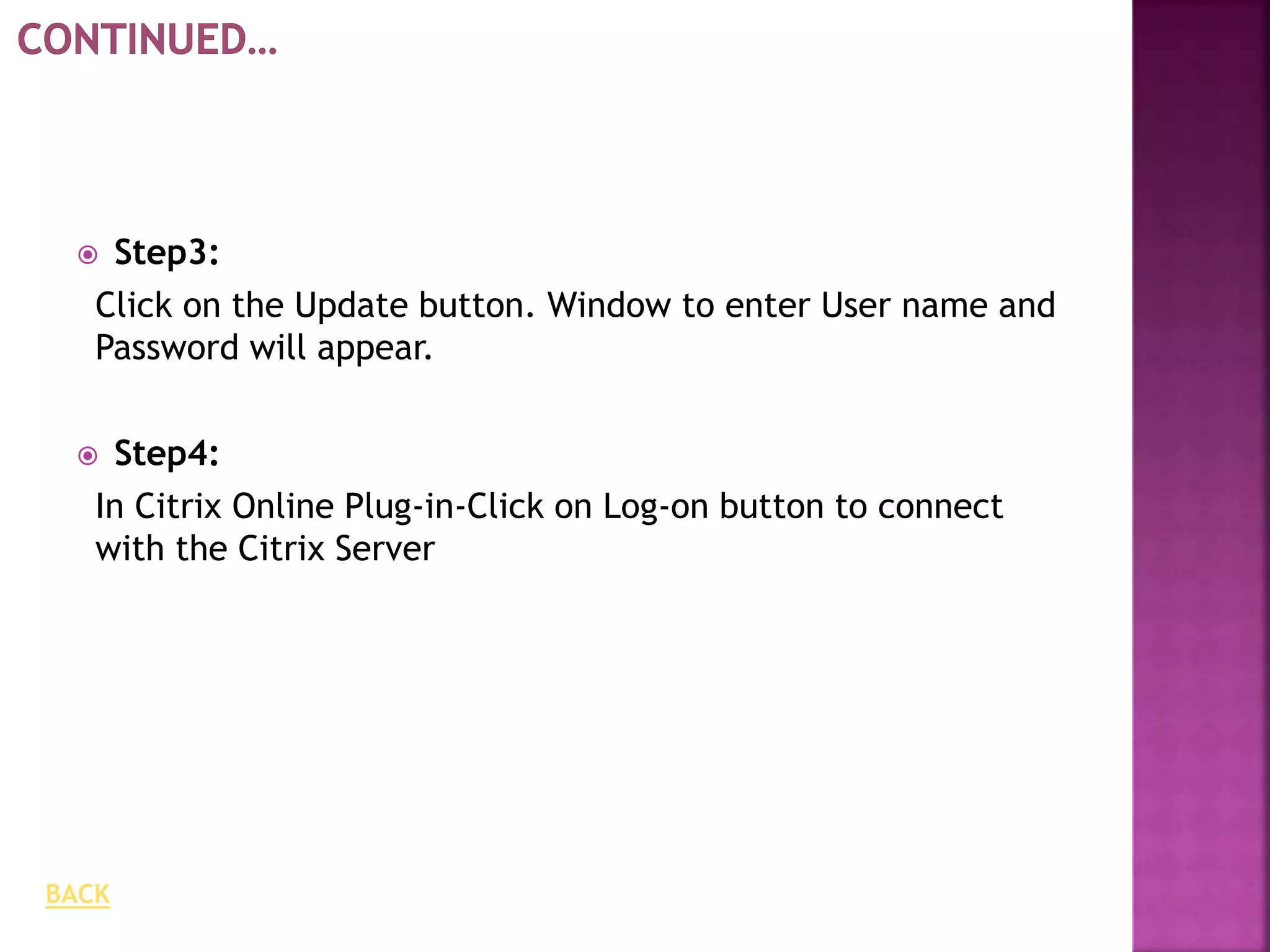 Windows Citrix environment | PPT