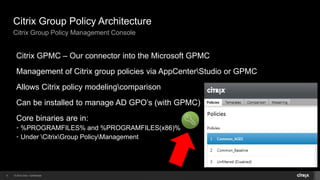 Citrix Group Policy Troubleshooting for XenApp and XenDesktop | PPTX