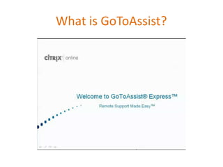 Citrix Gt Assist Express | PPTX