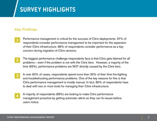 Citrix Performance Management Report 2014 | PPT