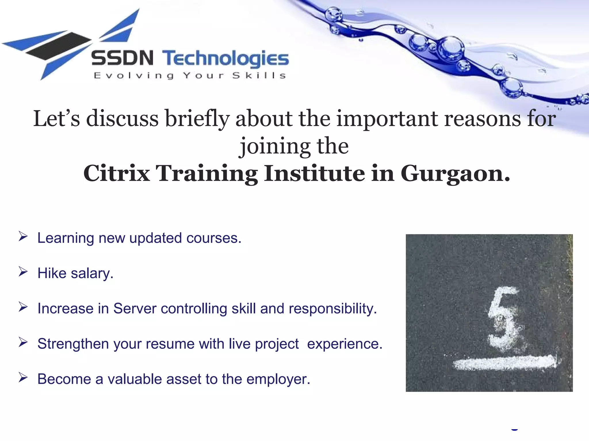 Citrix training in gurgaon | PPT