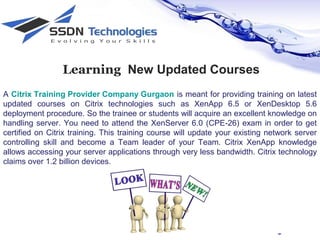 Citrix training in gurgaon | PPT