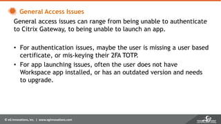 Troubleshooting the Most Common Citrix Complaints for Remote Workers | PPTX