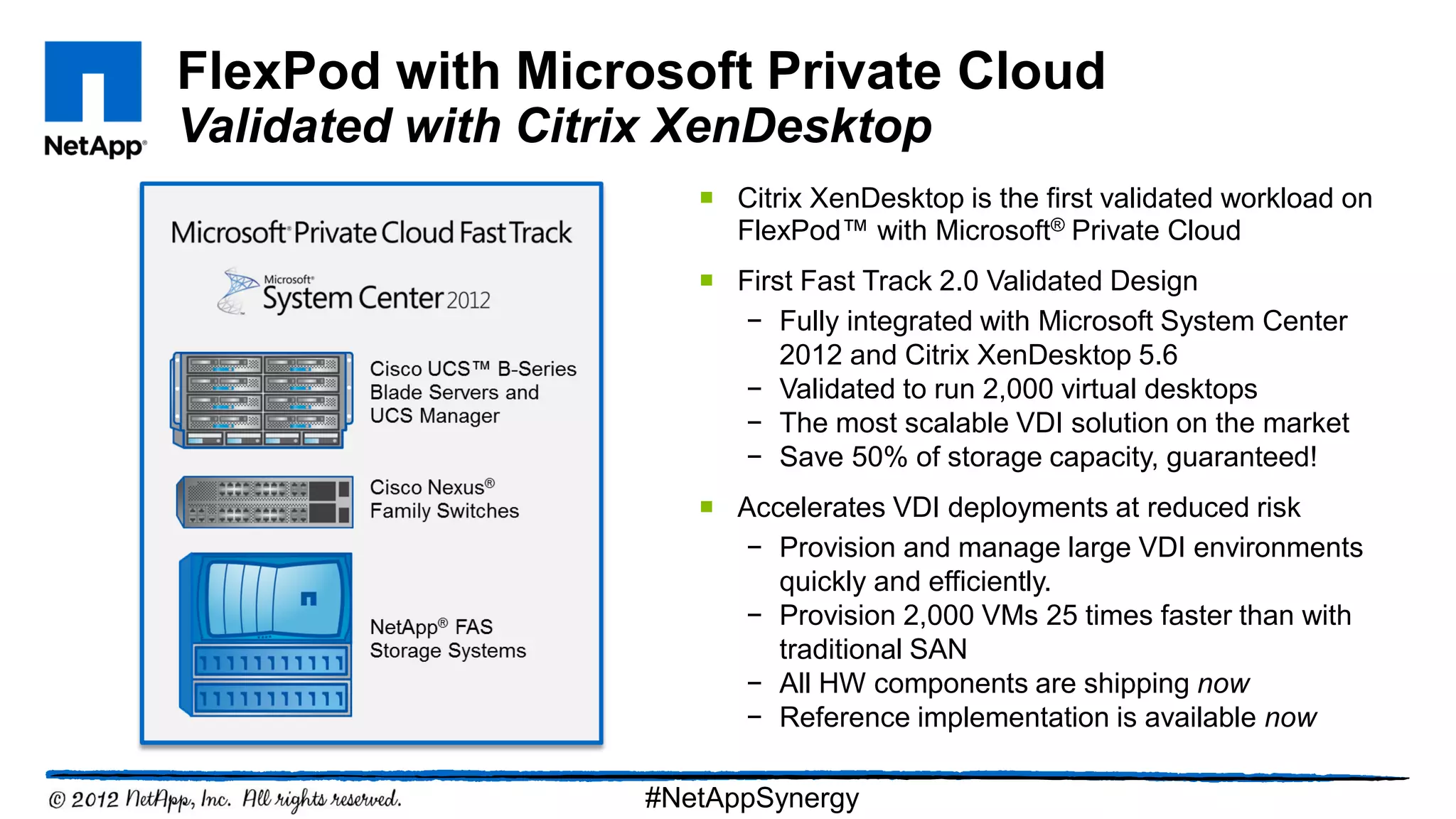 Citrix VDI on FlexPod with Microsoft Private Cloud | PDF