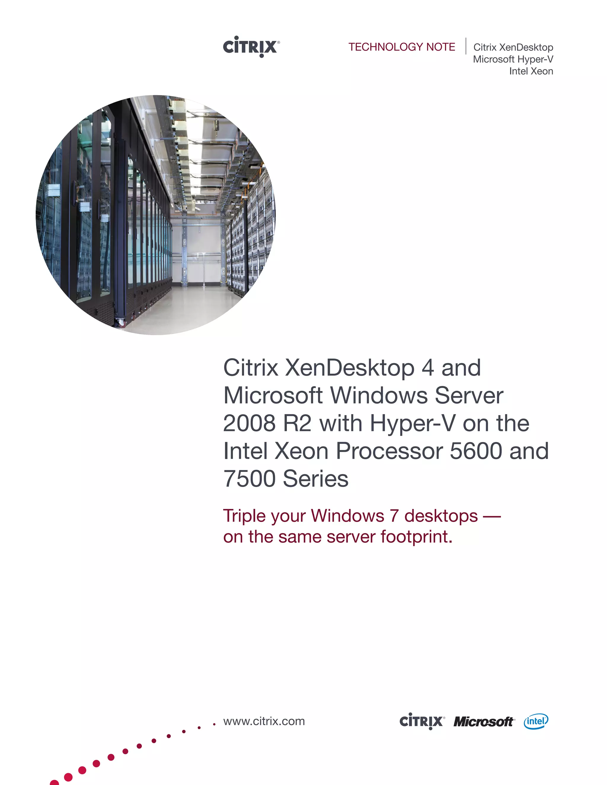 Citrix Xen Desktop Solution White Paper | PDF | Desktops | Computing