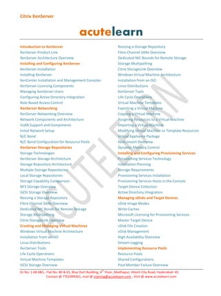 Citrix xen server | PDF