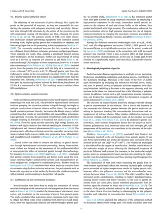 Citrus pectins: Structural properties, extraction methods ...
