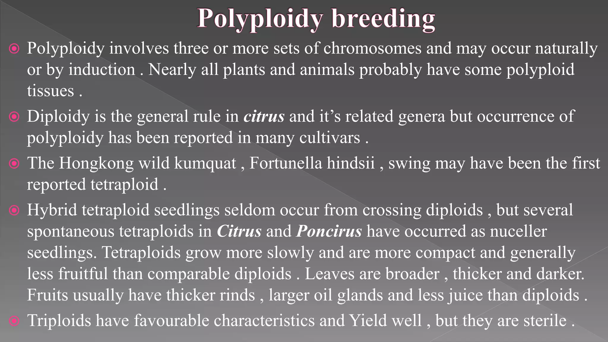 Cultivation of Citrus | PPTX