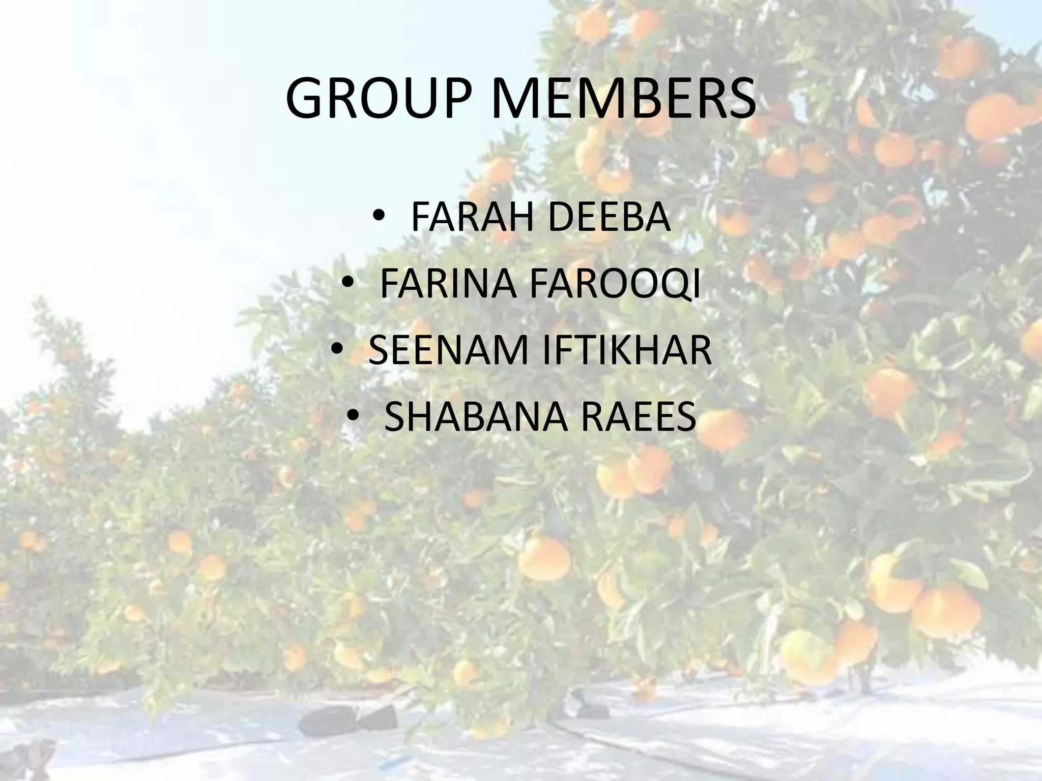 Citrus species | PPT