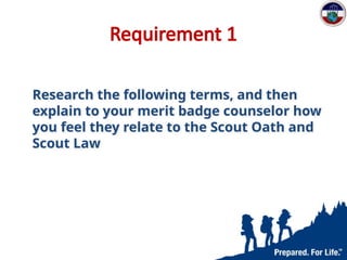 Citizenship in Society Merit Badge Class | PPTX