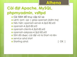 Cài đặt web server (linux)-Pham Hoang Phuc-Athena | PPTX