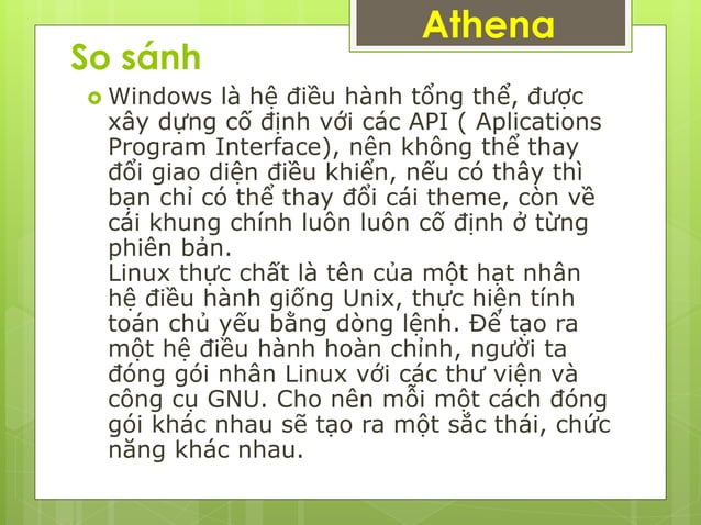 Cài đặt web server (linux)-Pham Hoang Phuc-Athena | PPT