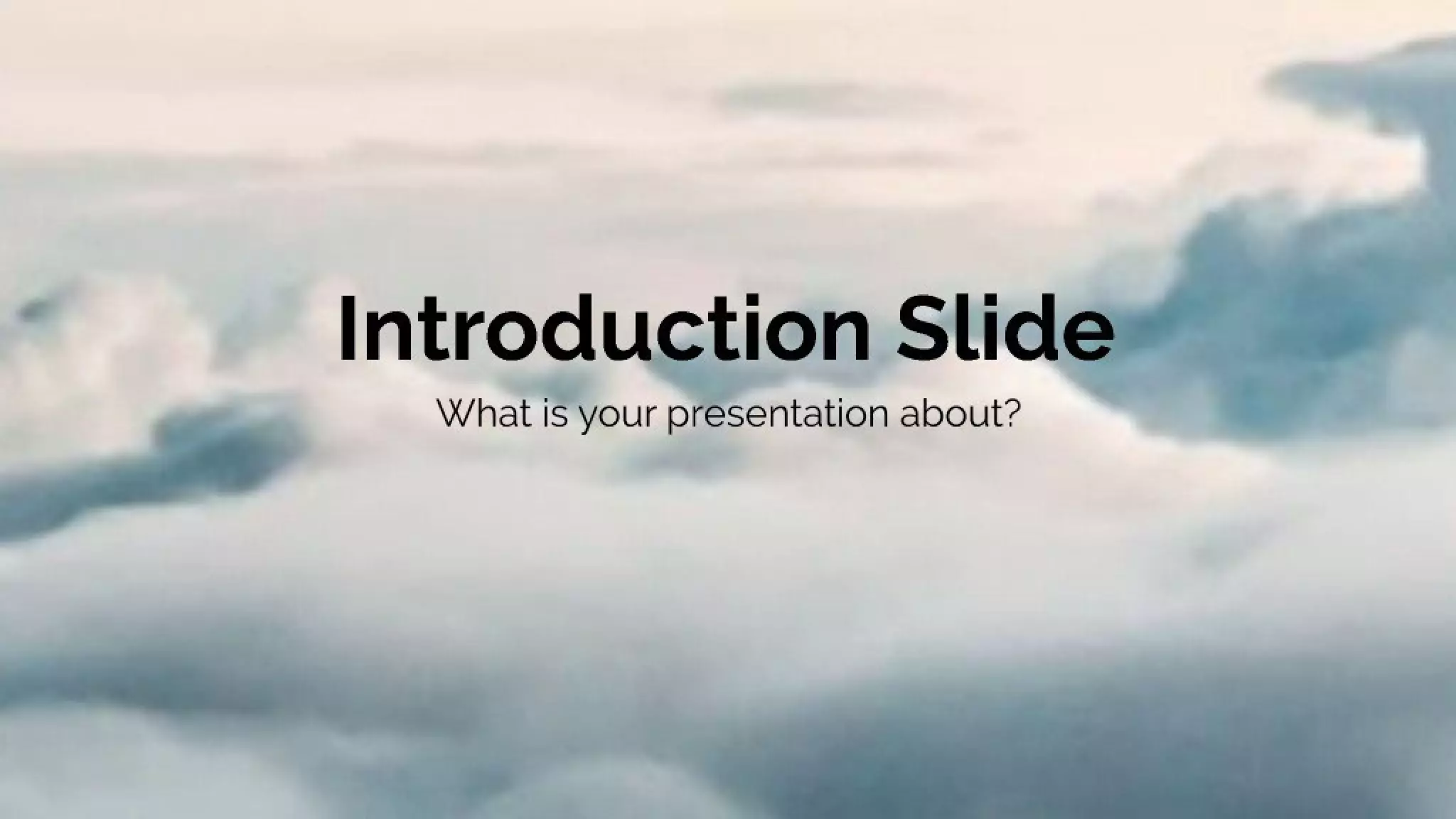 Floating City - Presentation Template | PDF