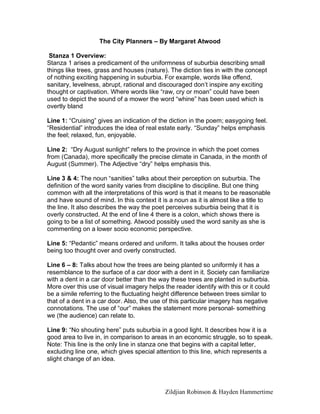 City planners-notes | PDF