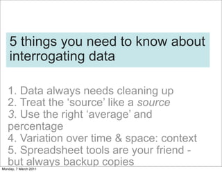 Data Journalism 2: Interrogating, Visualising and Mashing | PDF ...