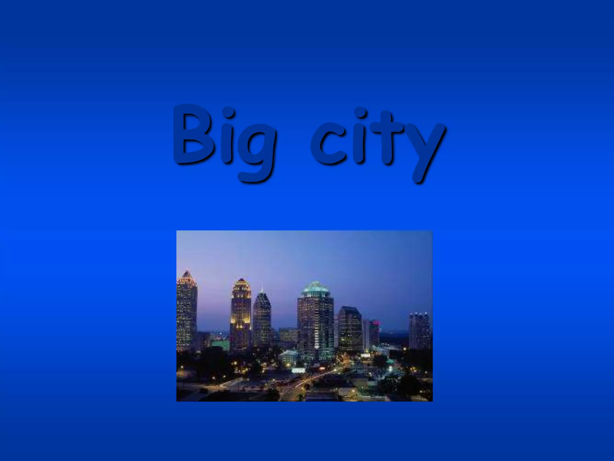 City and country life.ppt