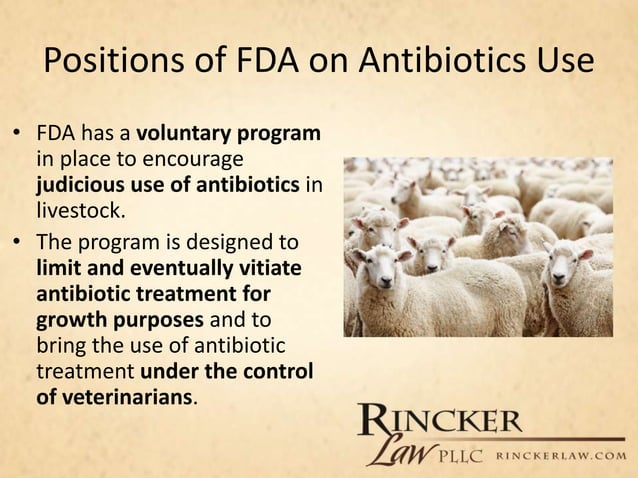 Overview of Laws Regulating Antibiotics in Livestock & Policy Positions ...
