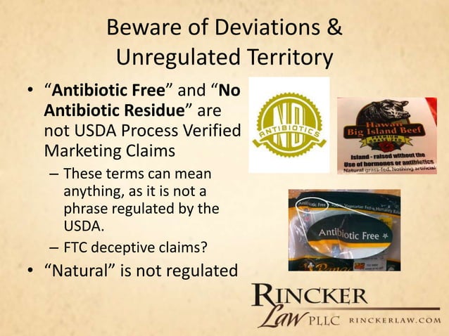 Overview of Laws Regulating Antibiotics in Livestock & Policy Positions ...