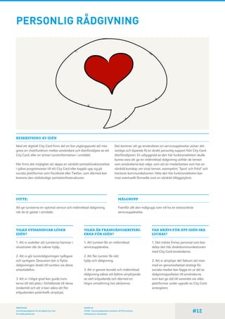 City card idekatalog_Svensk | PDF | Gifts and Greetings Cards | Shopping