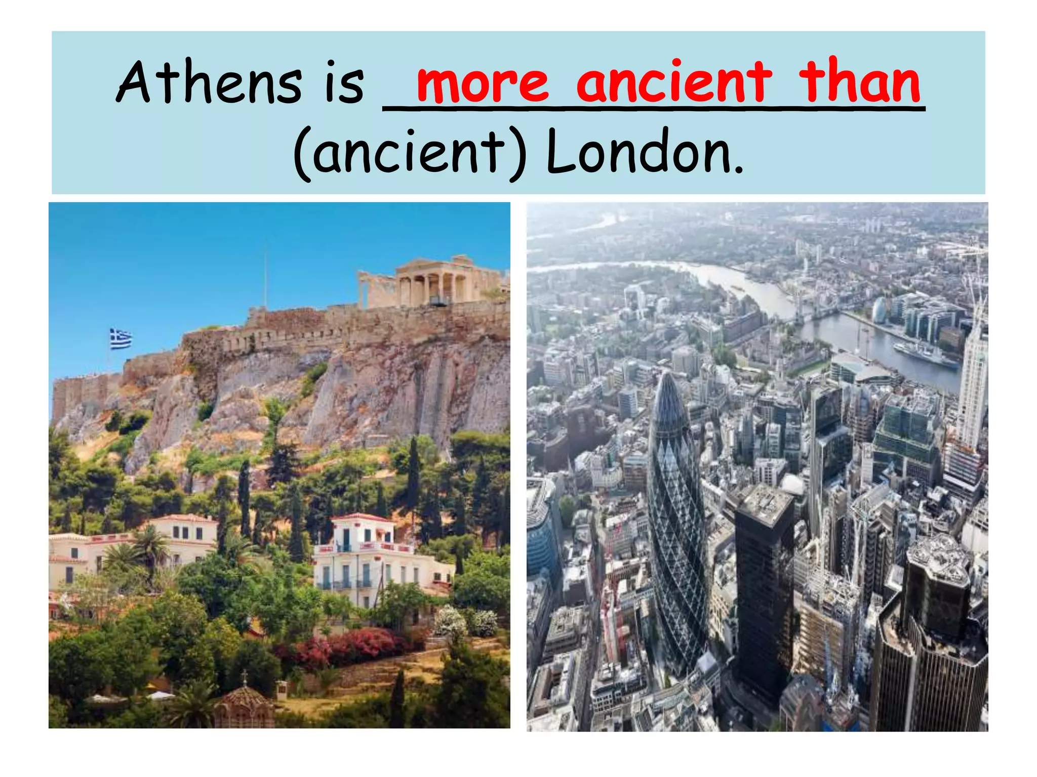 Comparing places | PPTX