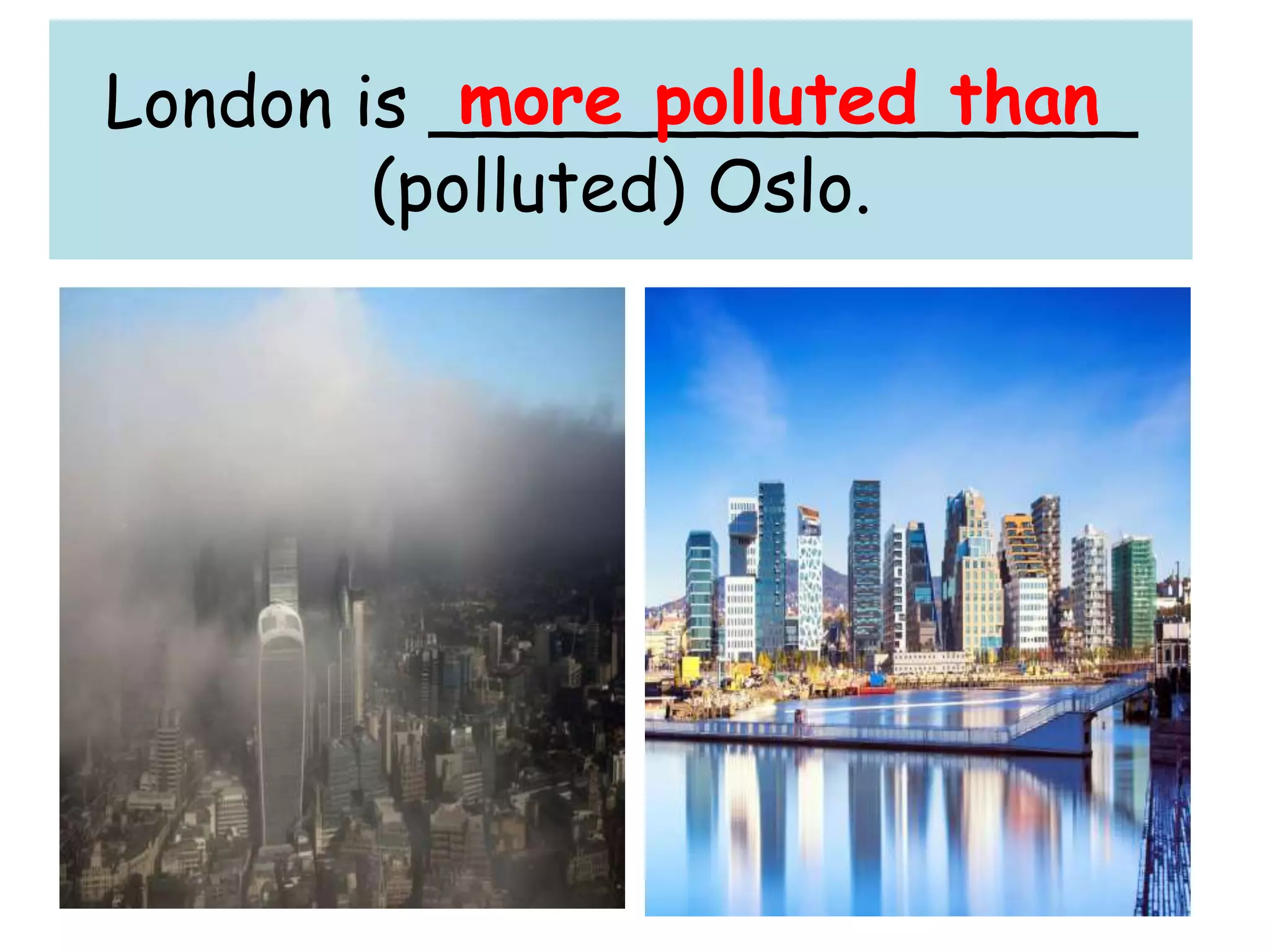 Comparing places | PPTX