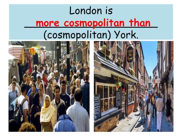 Comparing places | PPTX