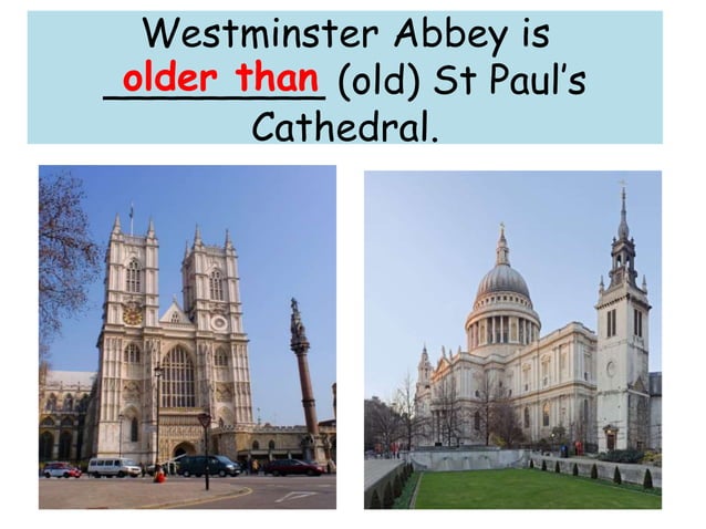 Comparing places | PPTX