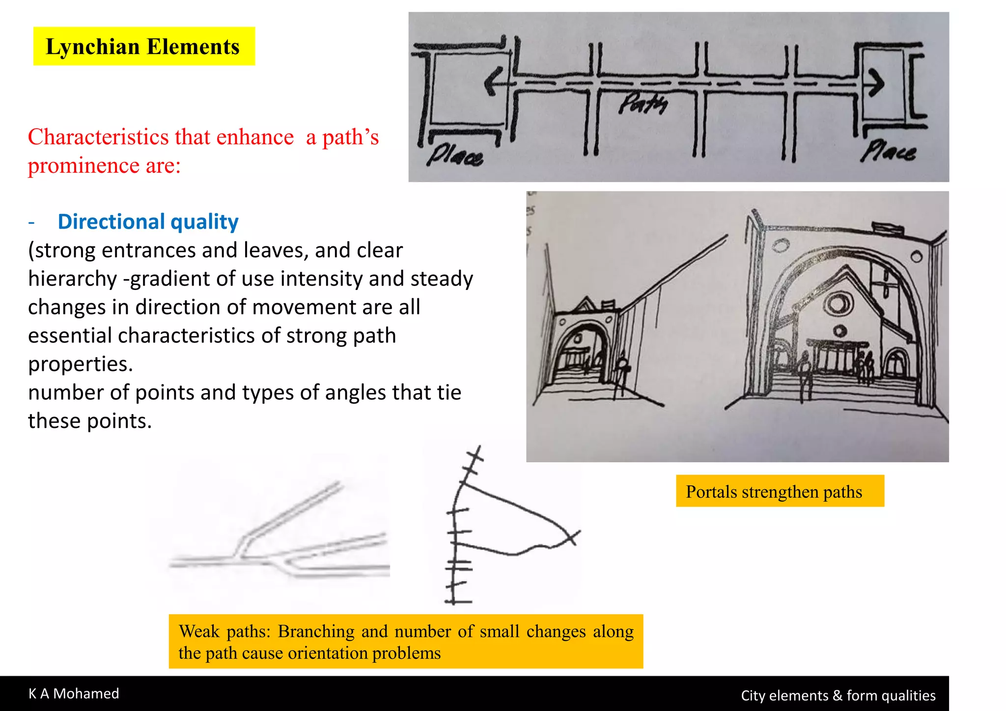 City elements & Form Qualities | PDF