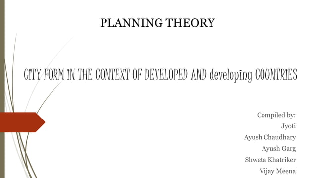 City forms | PPTX