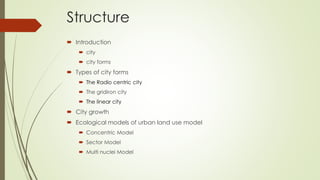 City forms | PPTX